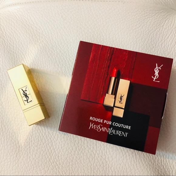 Yves Saint Laurent | Makeup | Ysl Rouge Pur Couture Red Lipstick Mini ...